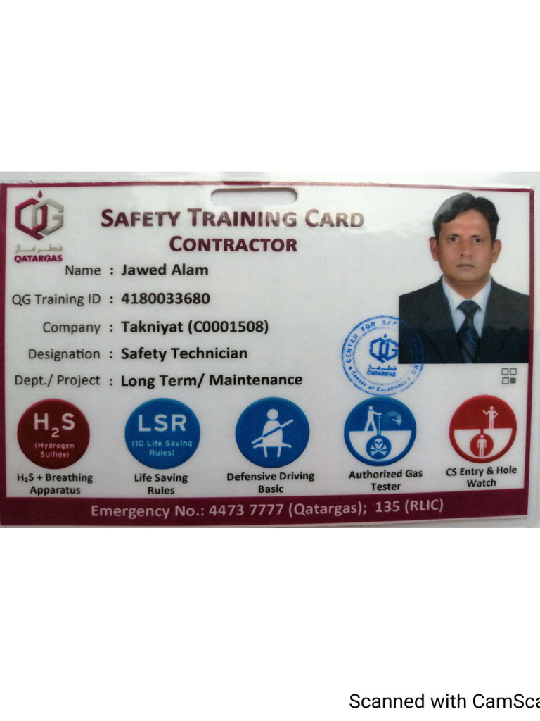 QG Traning Card | PDF