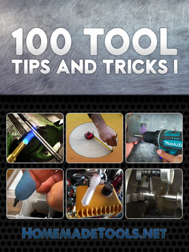 100 Tool Tips Tricks | PDF | Screw | Machining