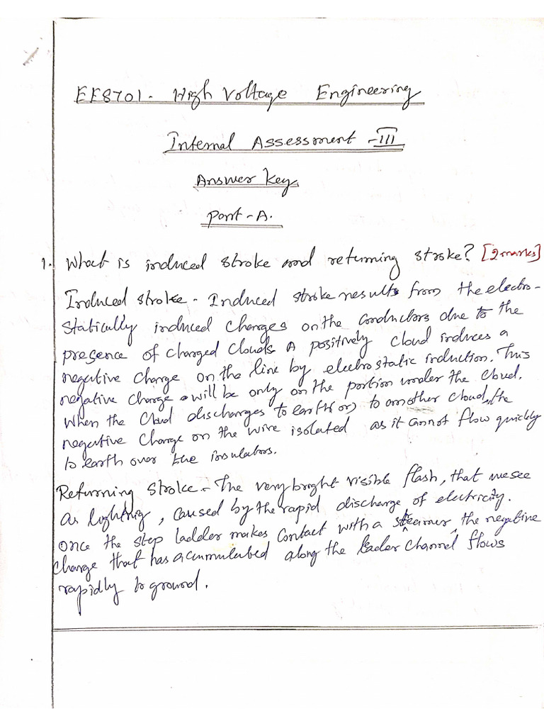 HVE IAT 3 Answerkeys | PDF