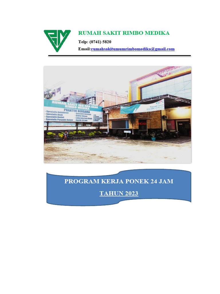 Program Kerja Ponek | PDF