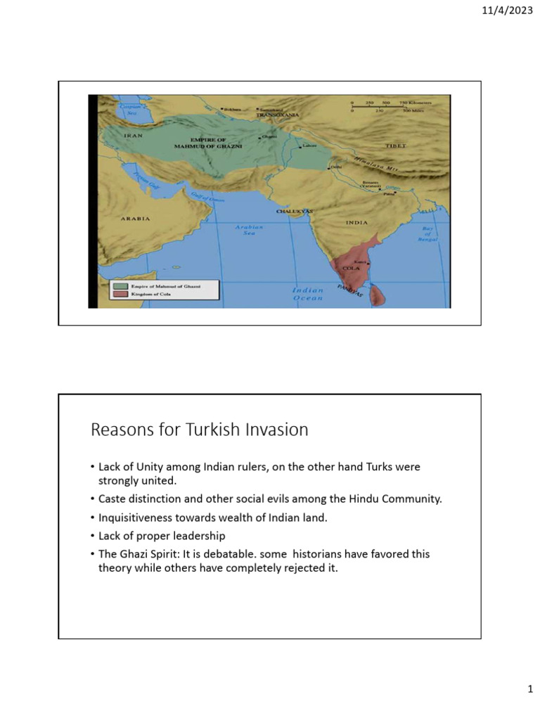 Causes of Turkish Success in India | PDF