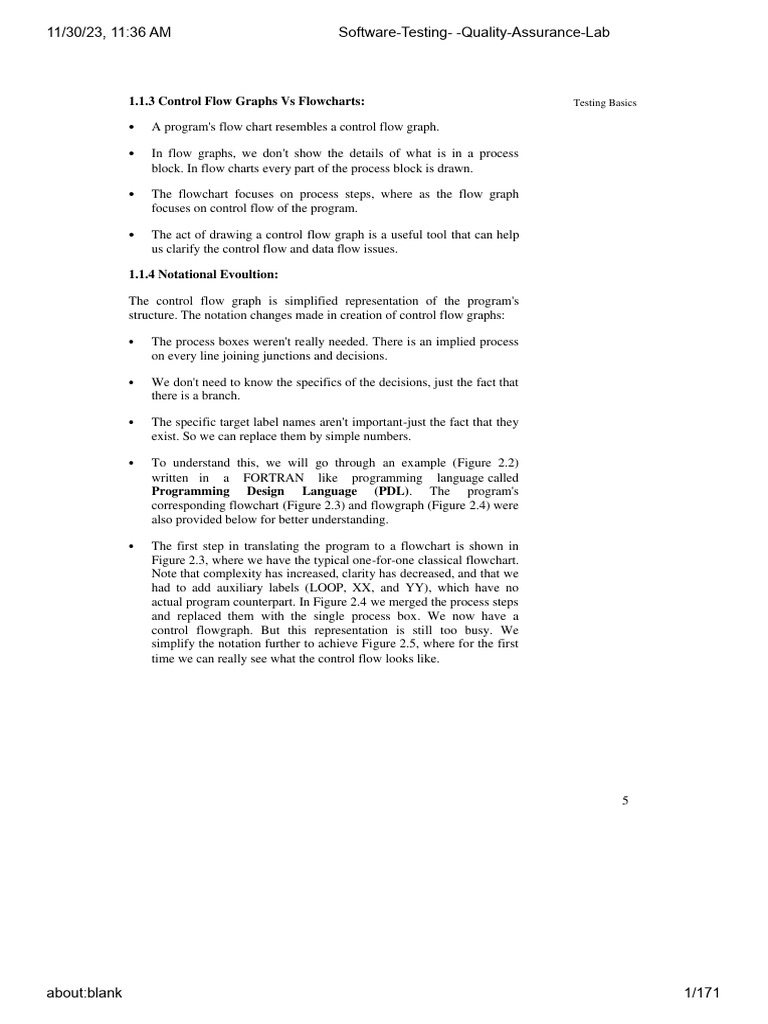 Software-Testing - Quality-Assurance-Lab | PDF