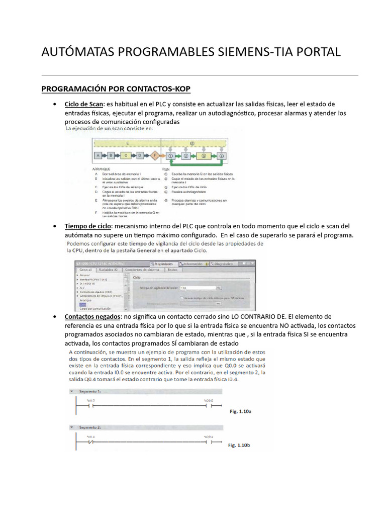 Programación PLC Siemens TIA Portal | PDF | Programa de computadora ...