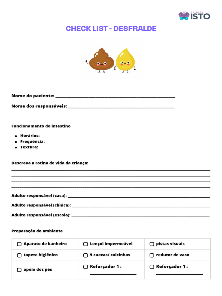 Check List de Desfralde | PDF