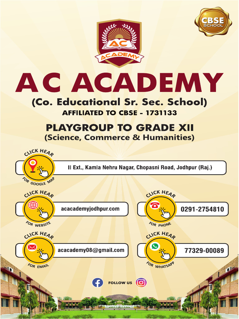Ac Academy Visiting Card | PDF