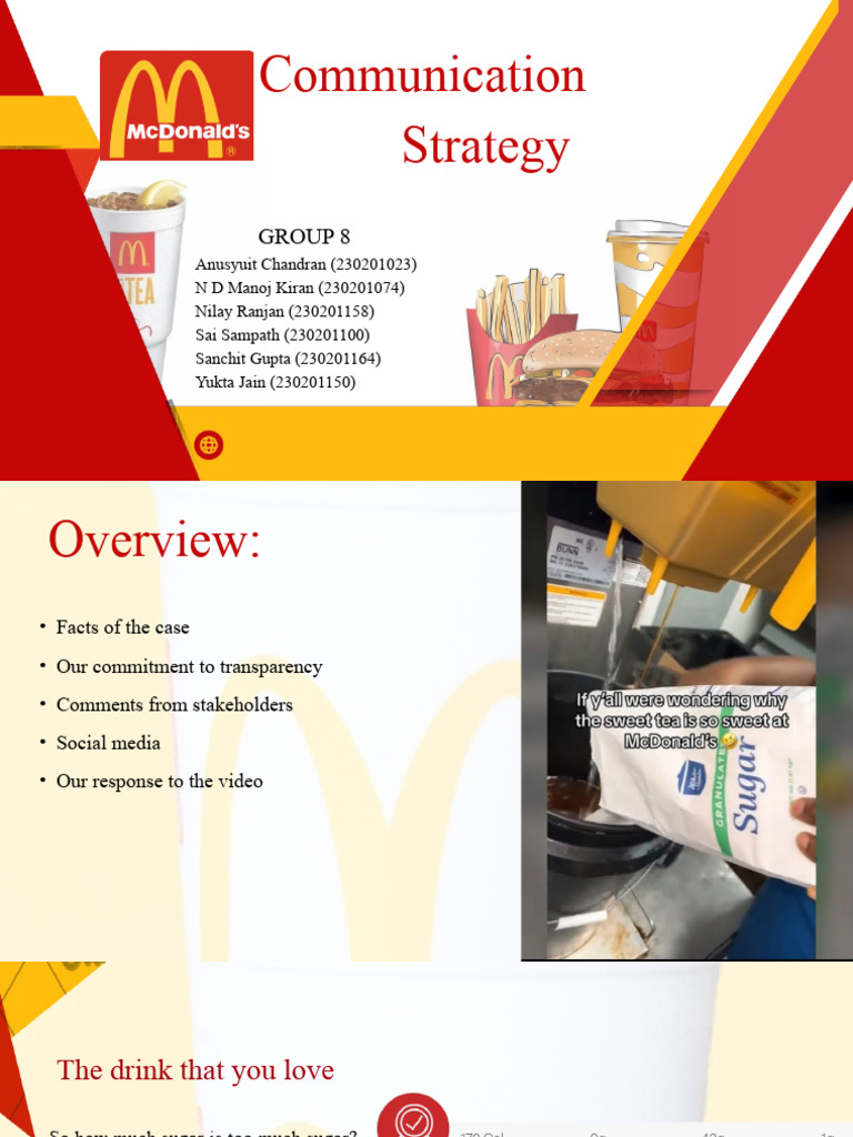 Mcdonalds Issue Communication | PDF | Social Media | Popular Culture & Media Studies