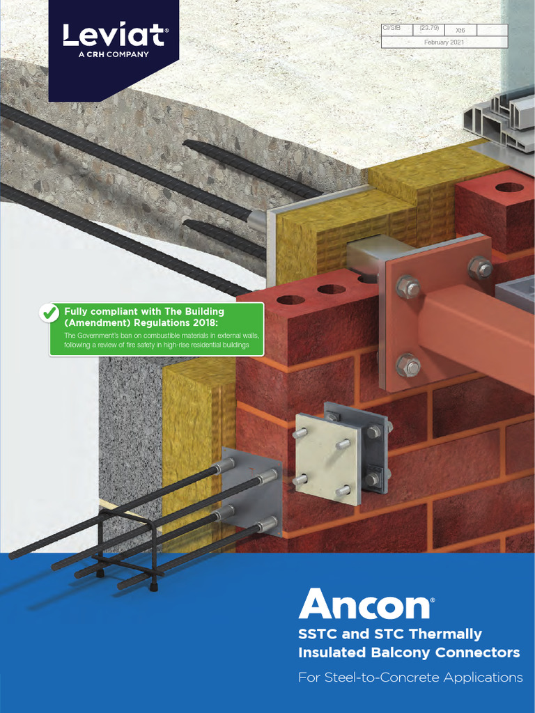 STC SSTC Thermally Insulated Balcony Connectors | PDF | Building ...