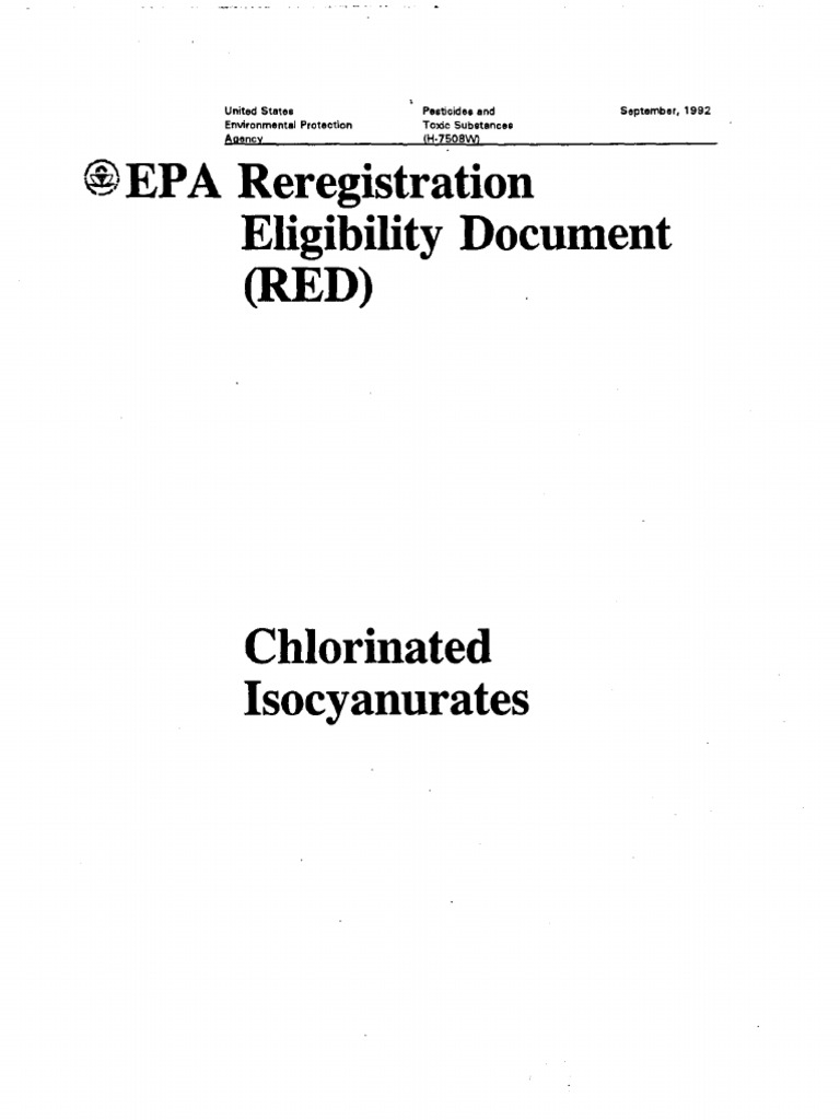 Chlorinated Isocyanurates | PDF
