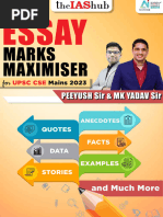 Essay Enrichment Program Ias Hub | PDF | Climate Change | Coral Reef