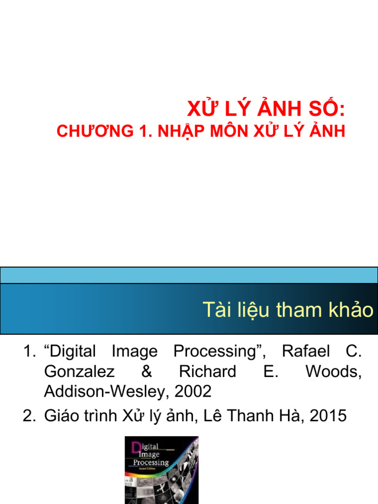 1 - XLA1 - Gioi Thieu | PDF