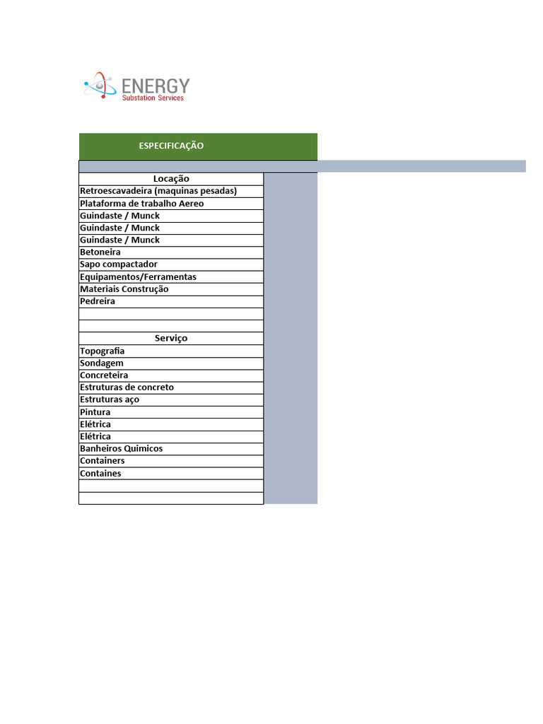 Mapa de Fornecedores DEXCO | PDF | Guindaste (máquina) | Bens de consumo
