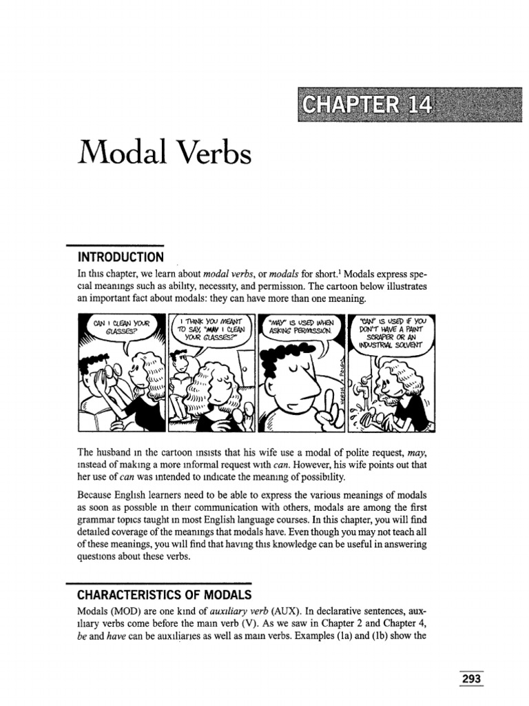 Modal Verbs | PDF