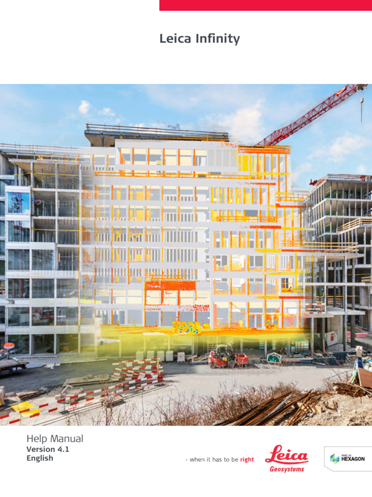 Leica Infinity User Manual Overview | PDF | 3 D Computer Graphics | Icon (Computing)