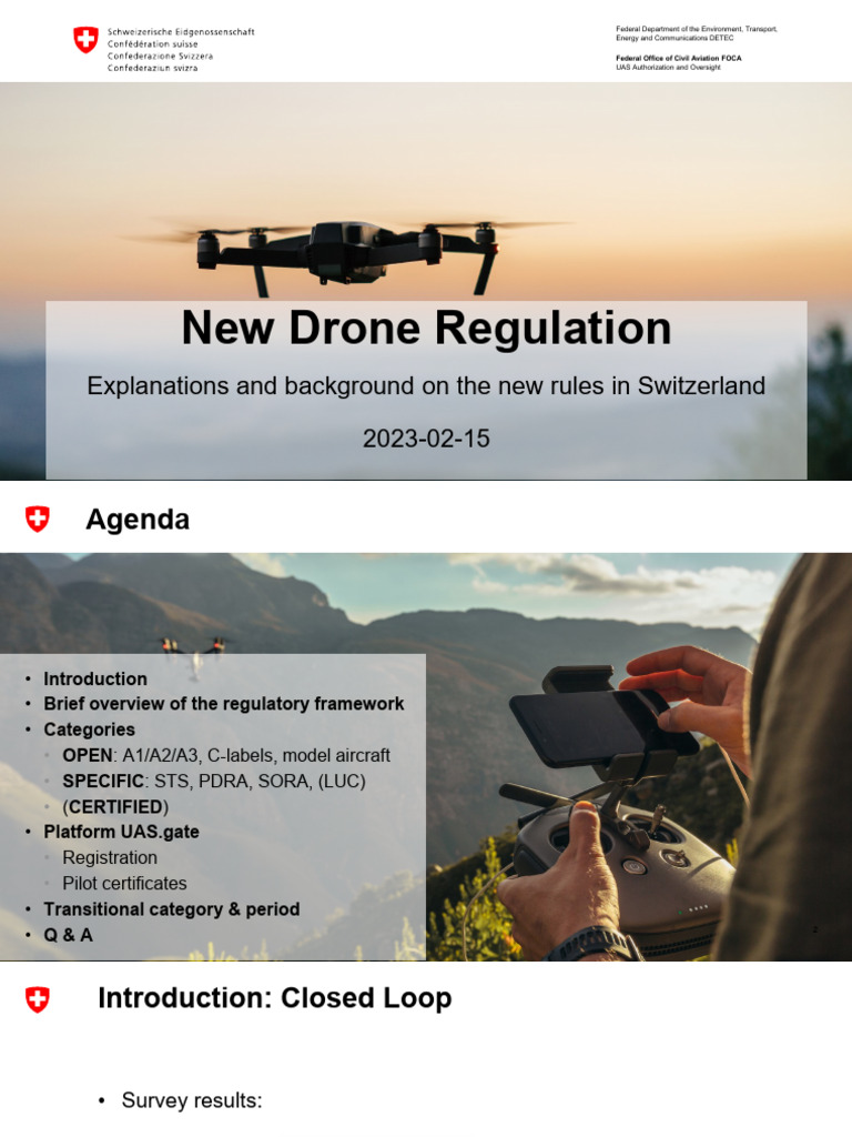 2023 02 Webinar Drone Rules General EN | PDF | Unmanned Aerial Vehicle ...