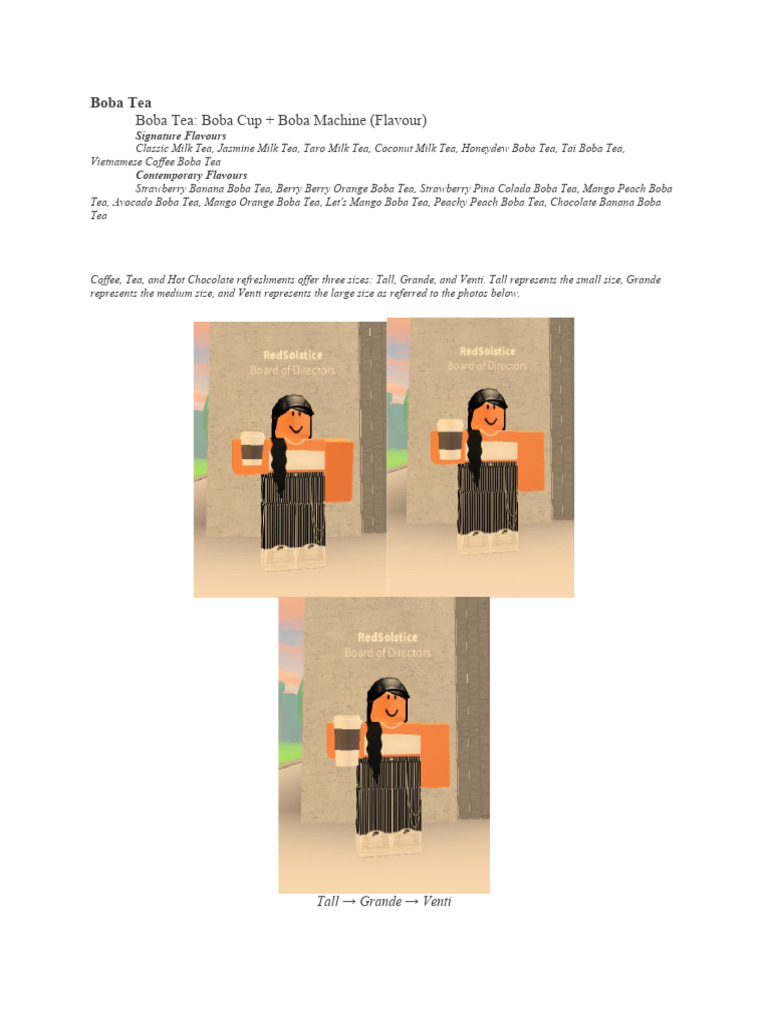 Boba Tea | PDF