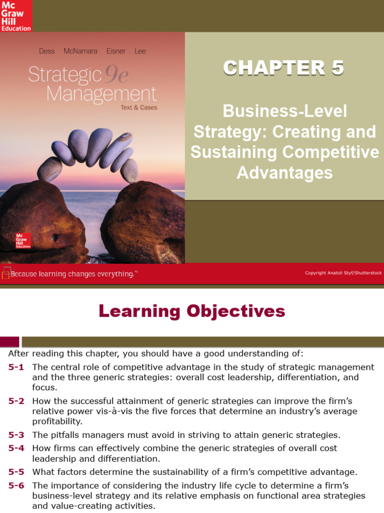 Dess - Ch05 - PPT - Final 2023-10-02 07 - 22 - 34 | PDF | Strategic ...