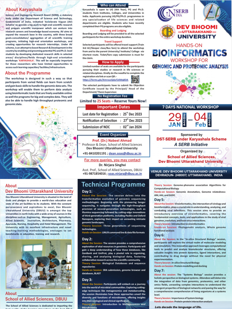 SoAS - Bioinformatics | PDF