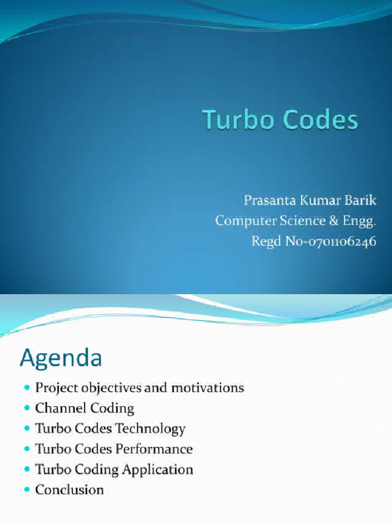 Turbo Codes | PDF