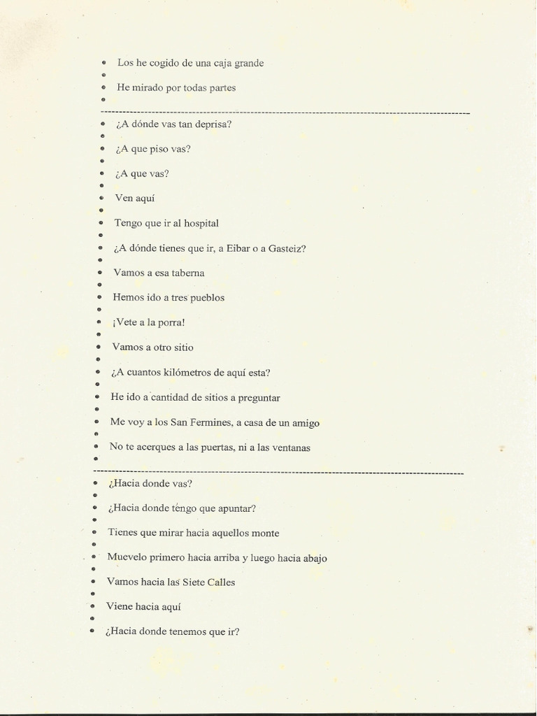 Frases para Traducir 2 | PDF