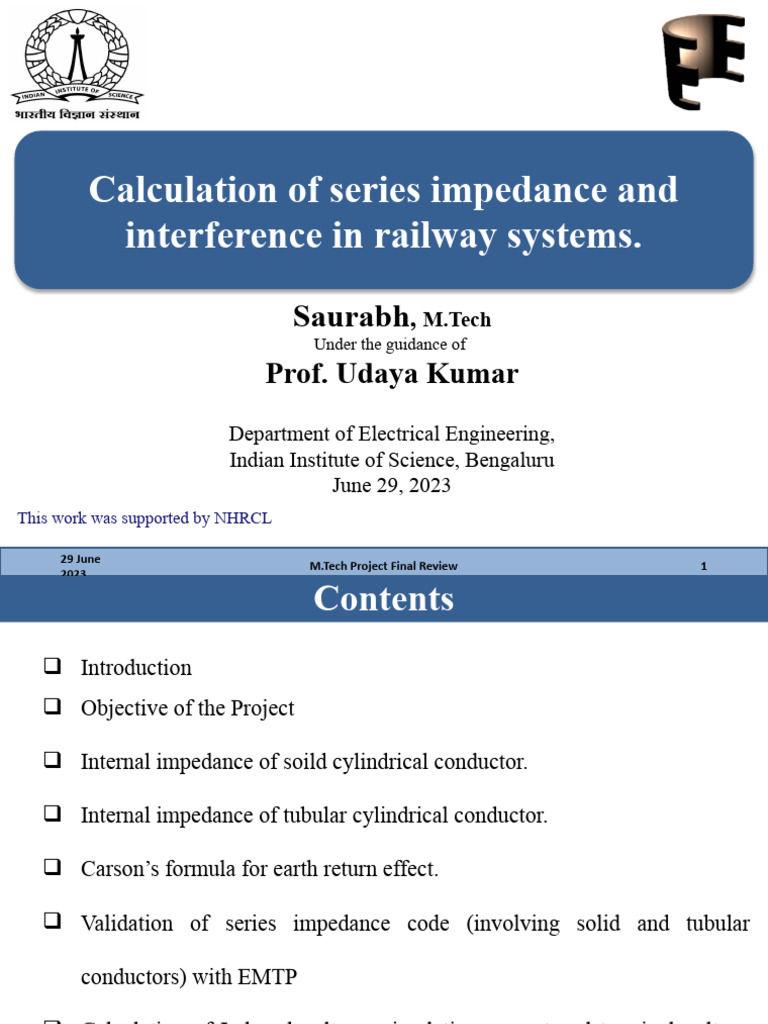 Saurabh PPT Final | PDF | Electrical Impedance | Electrical Resistivity ...