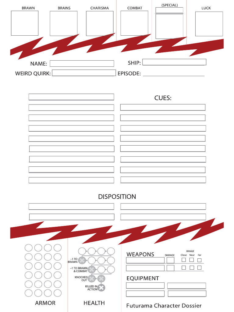 Futurama - Scheda PG | PDF