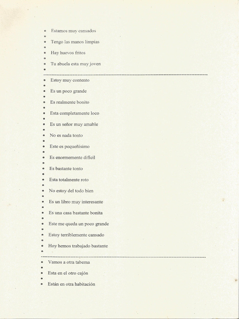 Frases para Traducir 7 | PDF