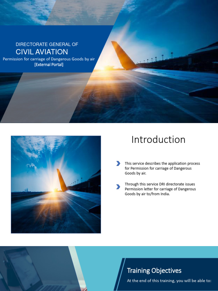 Permission For Carriage of Dangerous Goods by Air Process | PDF | User ...