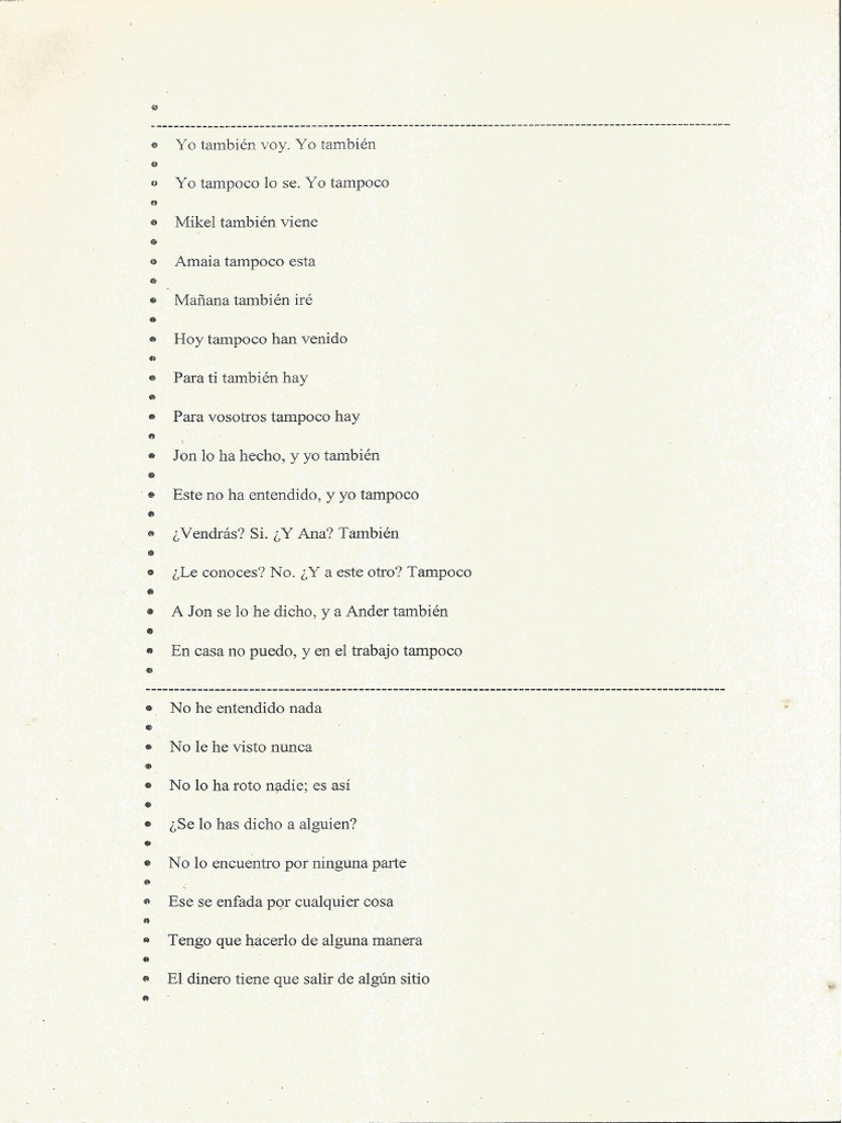 Frases para Traducir 9 | PDF