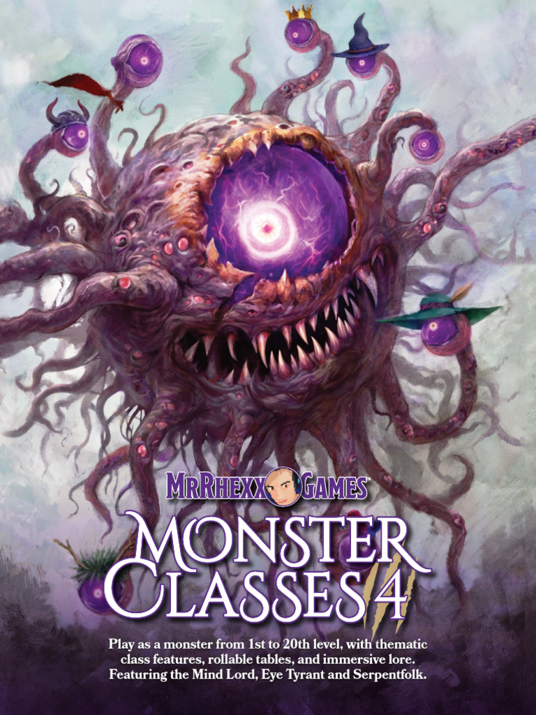 Monster Classes: Play as Unique Beasts | PDF | General Fiction