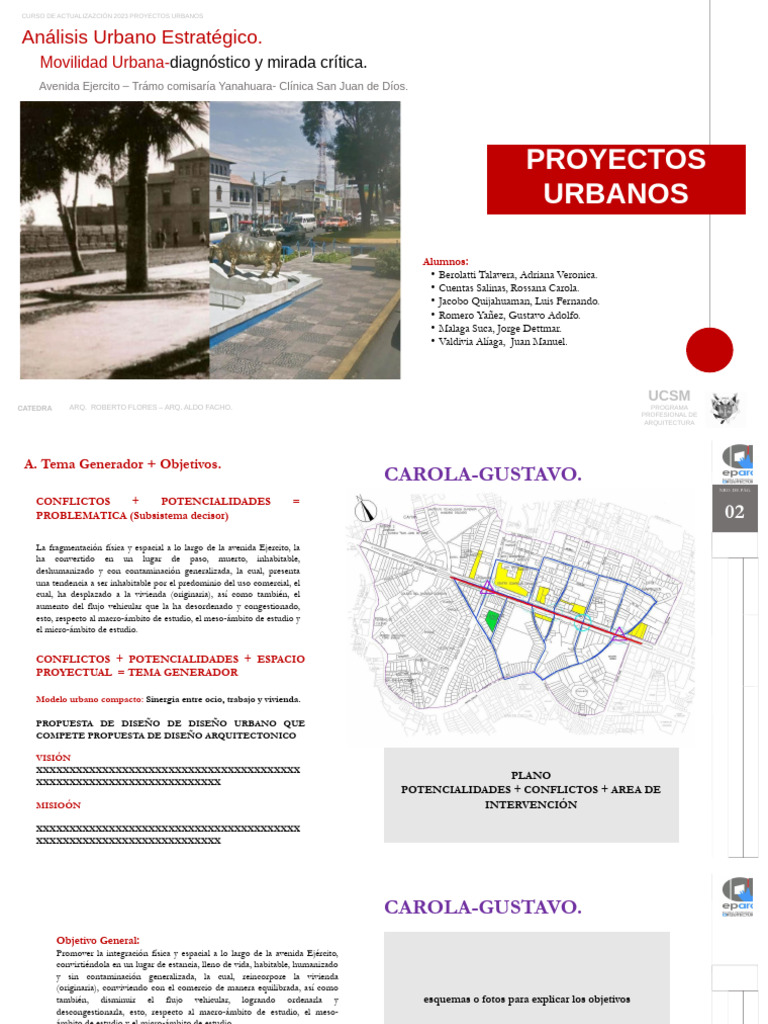 Proyectos Urbanos | PDF