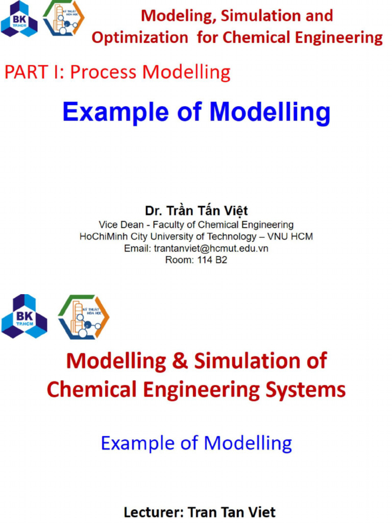 CH3133 4 Example of Modeling 2023 | PDF