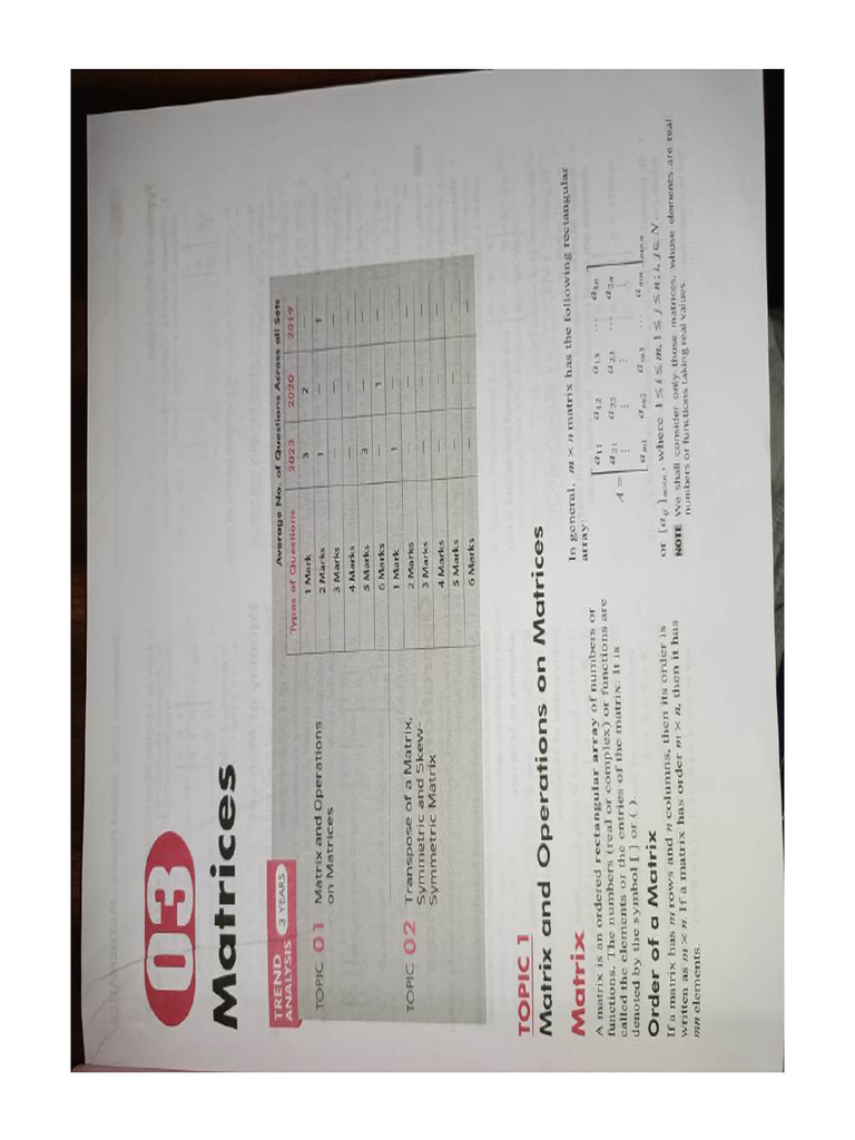 MATRICES CH3..... Bsbsnannajahwja | PDF