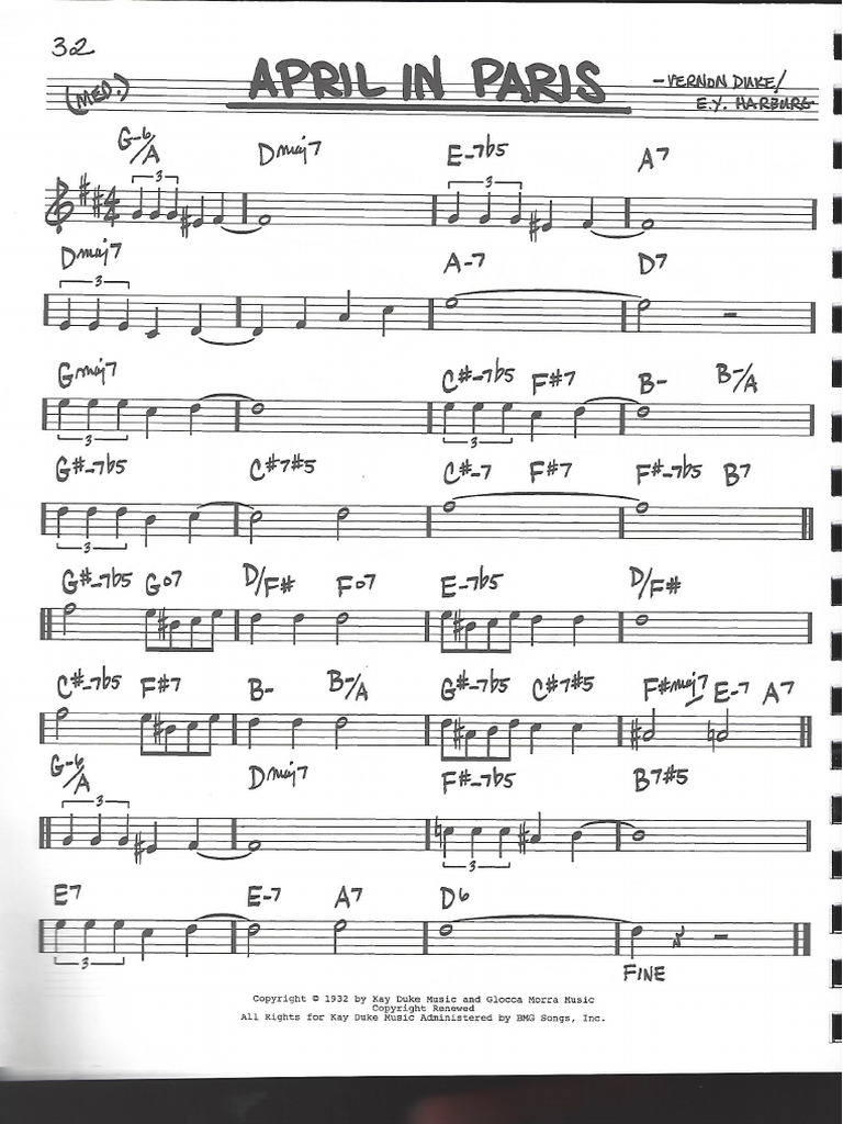 April in Paris | PDF