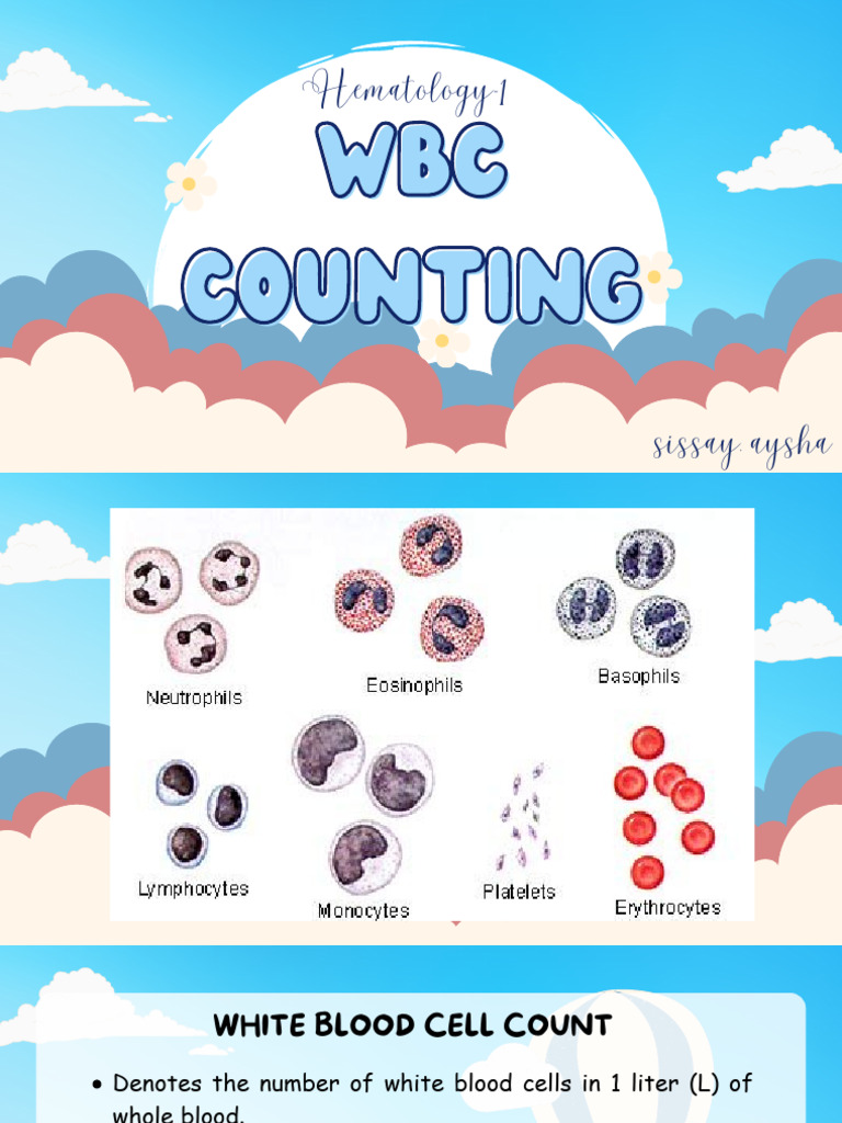 Report WBC Counting | PDF | White Blood Cell | Immunology