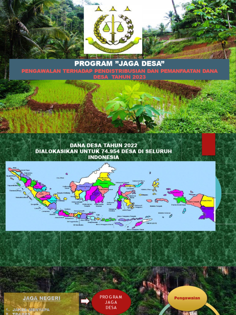 Paparan Program Jaga Desa | PDF