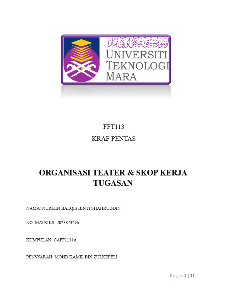 Report Stagecraft | PDF