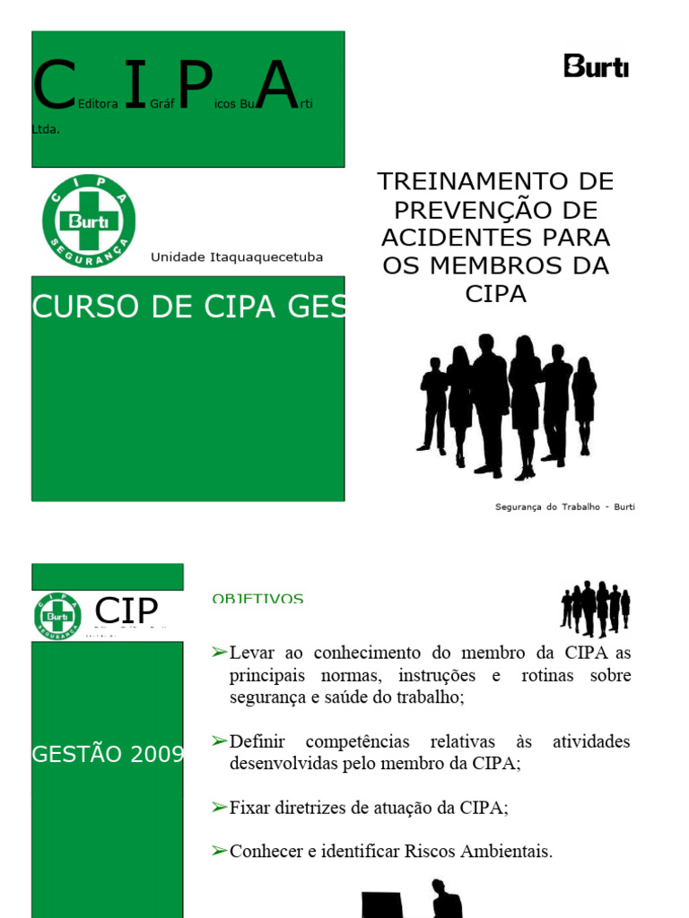 Treinamento CIPA: Segurança no Trabalho | PDF | Radiação ionizante ...