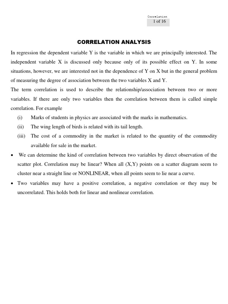 2 - Stat-701 Correlation | PDF | Multivariate Statistics | Data Analysis