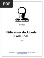 Codes G de Programmation ISO (Pour Machine HAAS - FANUC) - Technicien D'usinage | PDF