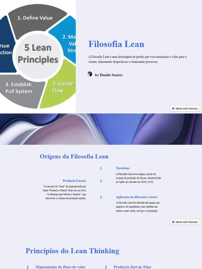 Filosofia Lean | PDF