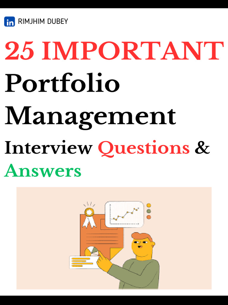 Important Portfolio Management Interview Q&A | PDF | Strategic ...