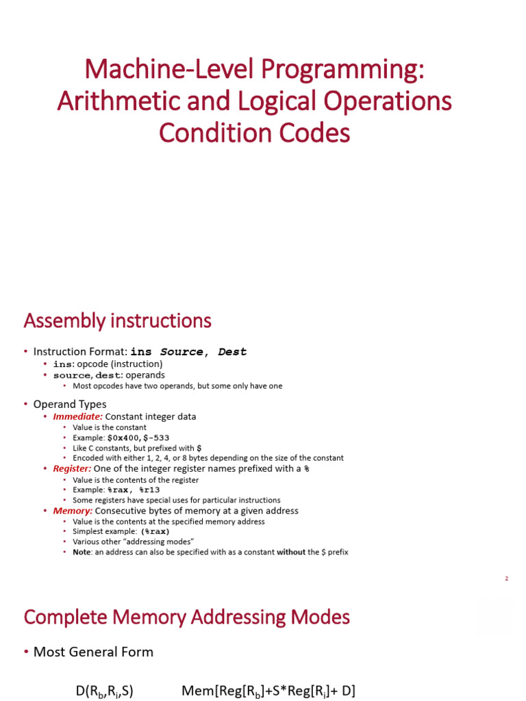 7 Machine_Condition_Codes v2 | PDF