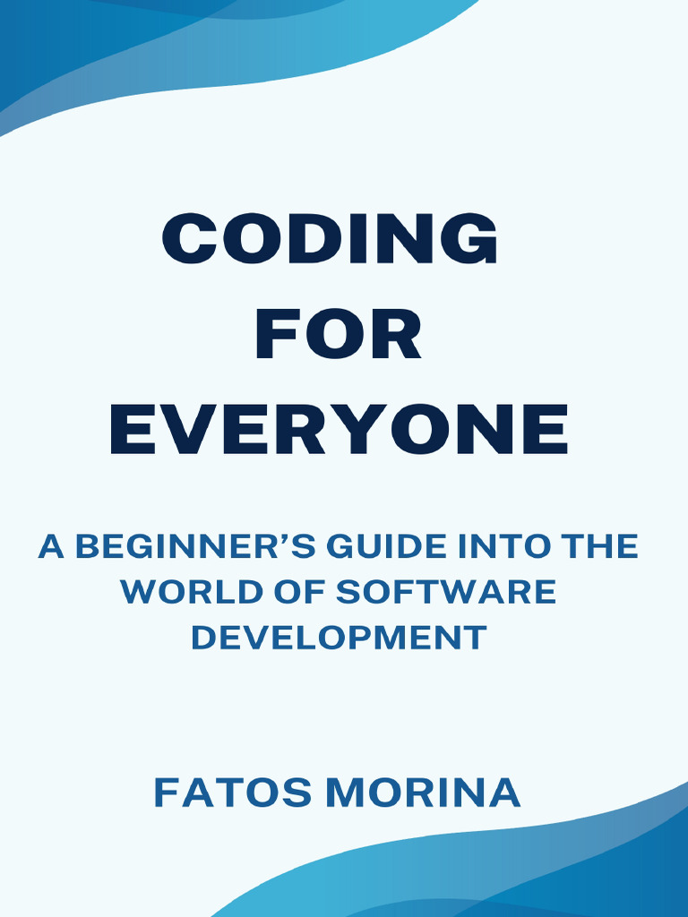 Coding For Everyone Beginner Guide Export Pdf Computer Programming Intelligence Ai