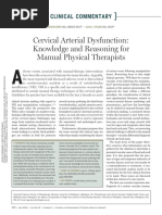 Cervical Manipulation Guidelines Summary | PDF | Anatomical Terms Of ...