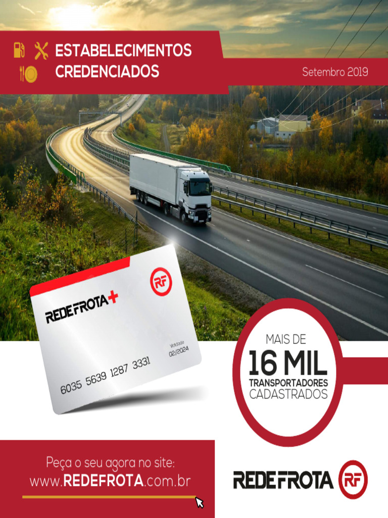 Rede Frota: Postos Credenciados Brasil | PDF | Infraestrutura ...