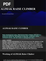 Alimak Raise Climber Method Overview | PDF | Rail Transport | Safety