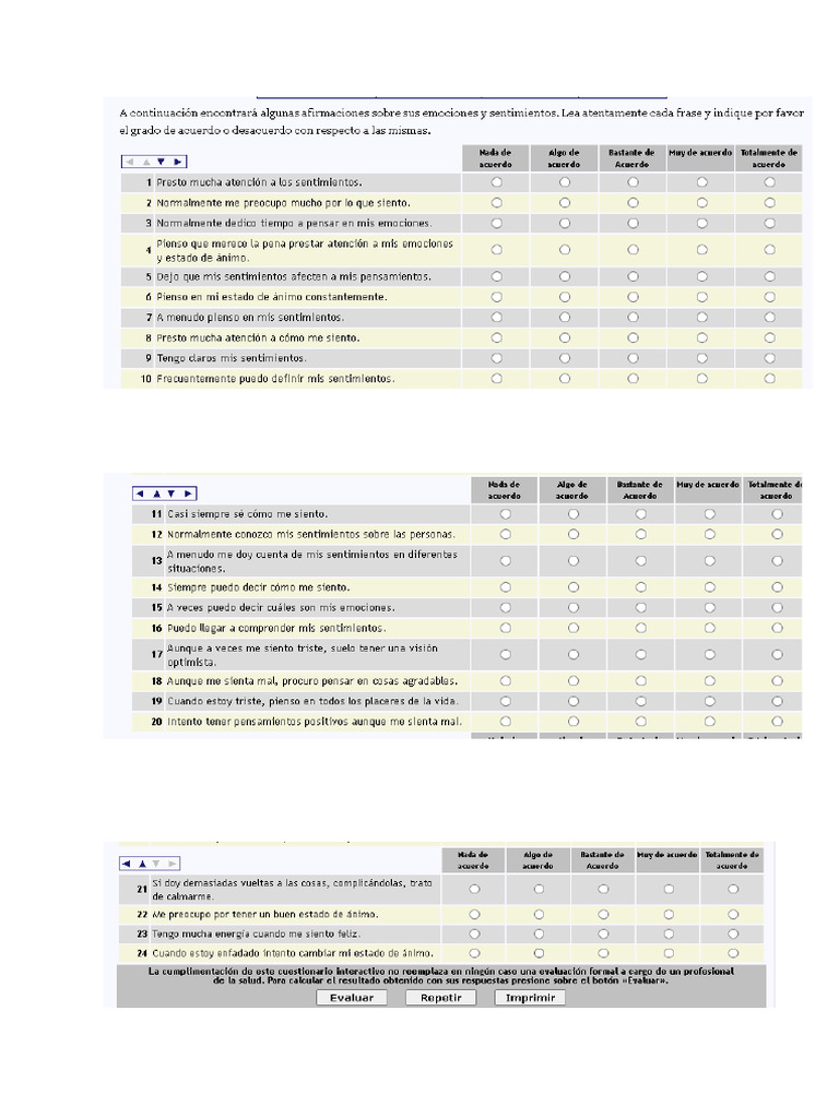 TMMS 24 | PDF
