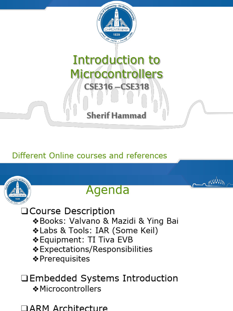 1 Introduction To Microcontrollers | PDF | Business | Technology & Engineering
