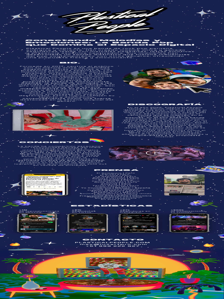 Plastical People Presskit 2023 - Compressed | PDF