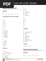 Close-Up C1 Companion Booklet Answer Key | PDF | Grammar | Linguistics
